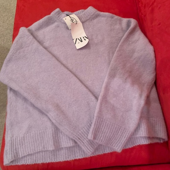 Zara | Sweaters | Zara Wool Blend Knit Sweater | Poshmark